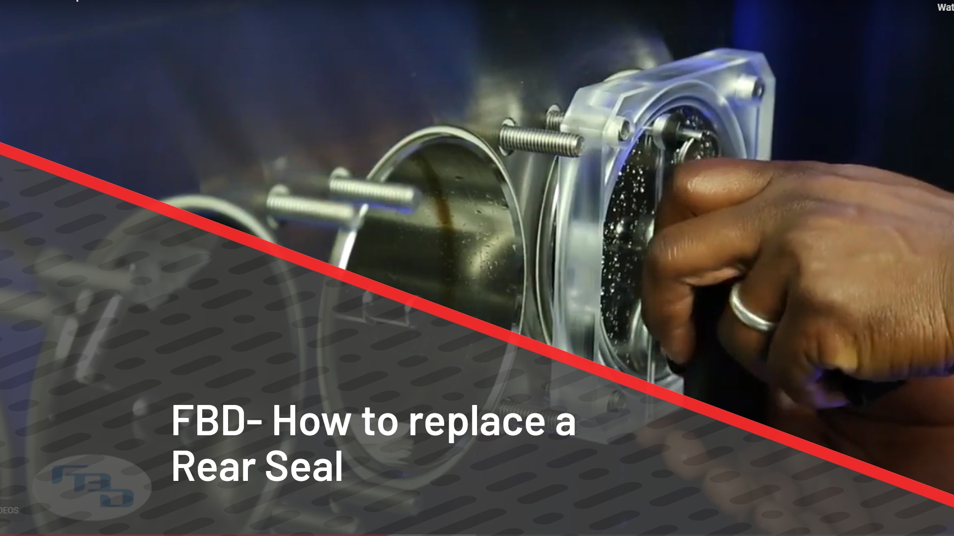 FBD- How to replace a Rear Seal | Lancer Worldwide